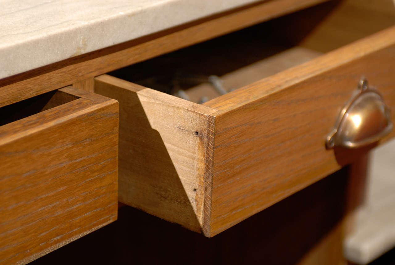 French Oak Faced Bar. For Sale at 1stDibs