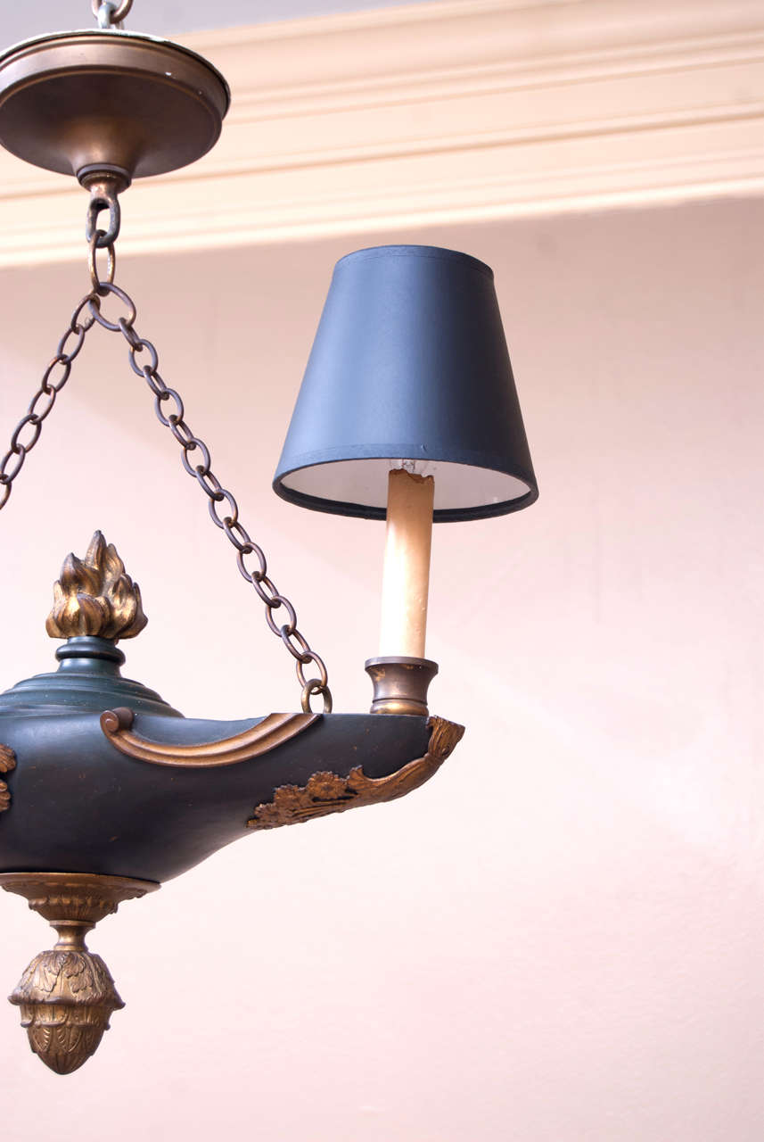 Roman Style "Oil Lamp" Fixture at 1stDibs