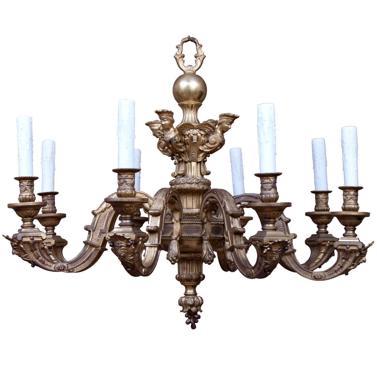 Baroque Style Chandelier at 1stDibs