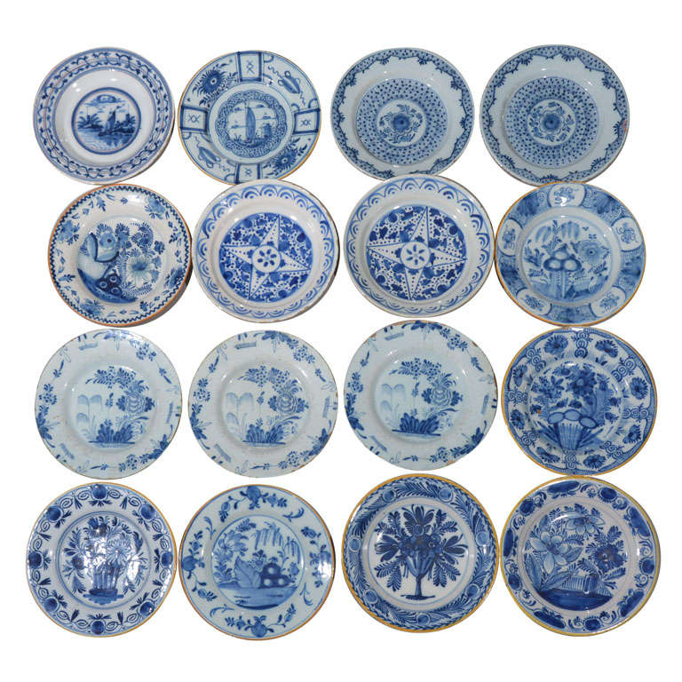 Delft plates at 1stDibs
