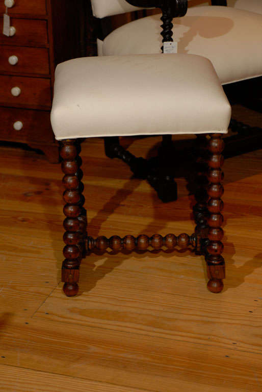 Bobbin Leg Stool at 1stDibs