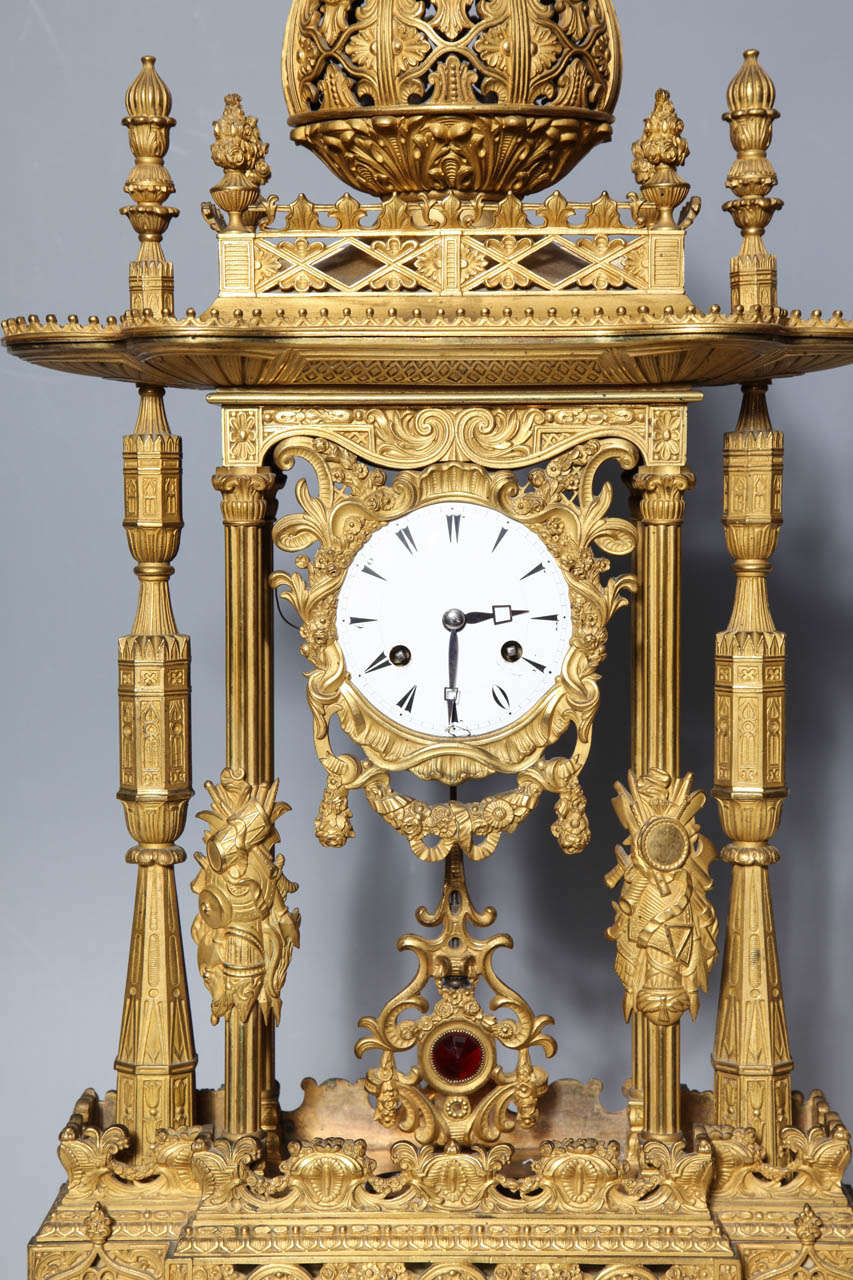 Important French Orientalist Jeweled Clock for Turkish Market, YSL ...