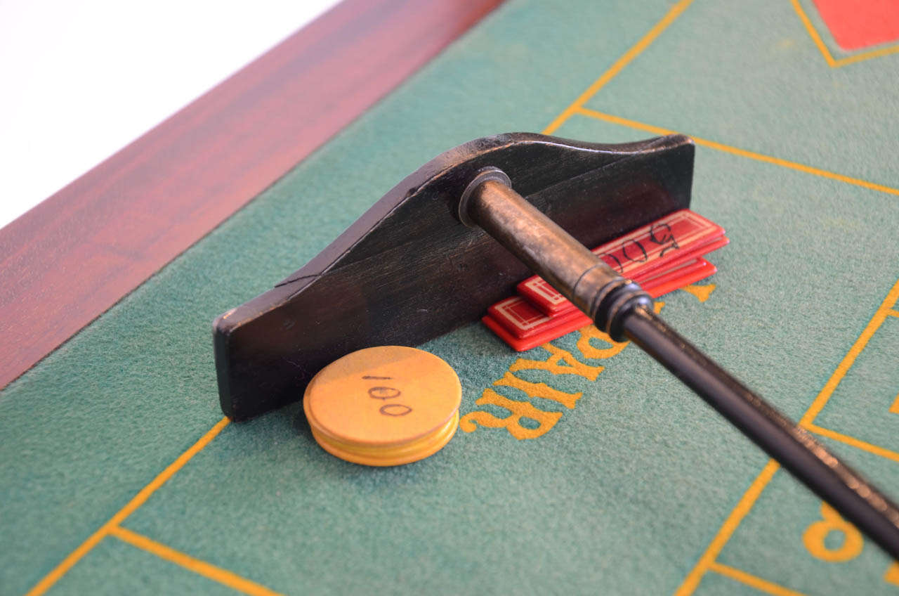 The Edwardian King's Roulette, Card and Games Table, mahogany c.1908 at ...