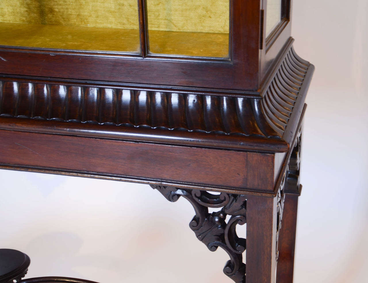 A Centennial Chinese Chippendale Display Cabinet. at 1stDibs ...