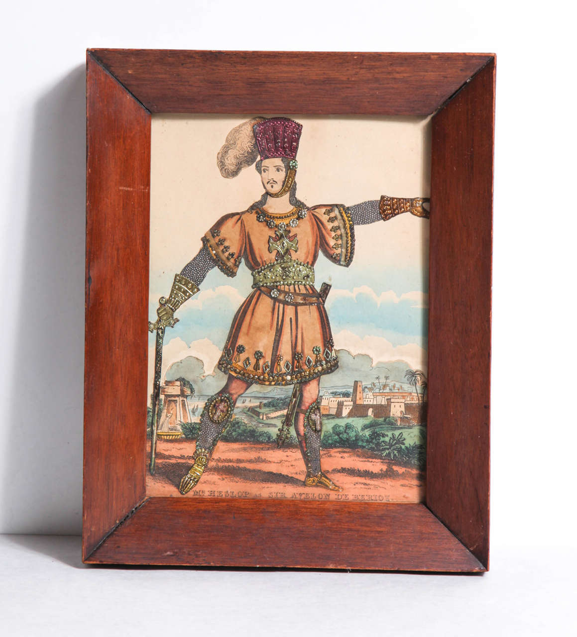 19th Century English Theatrical Tinsel Print For Sale at 1stDibs ...