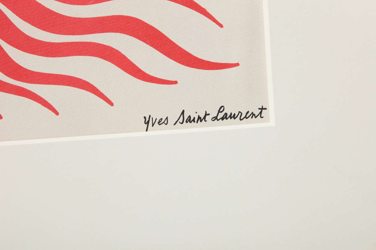 Yves Saint Laurent 1972 "Love" Card at 1stDibs | love 1972 yves saint laurent, yves saint ...