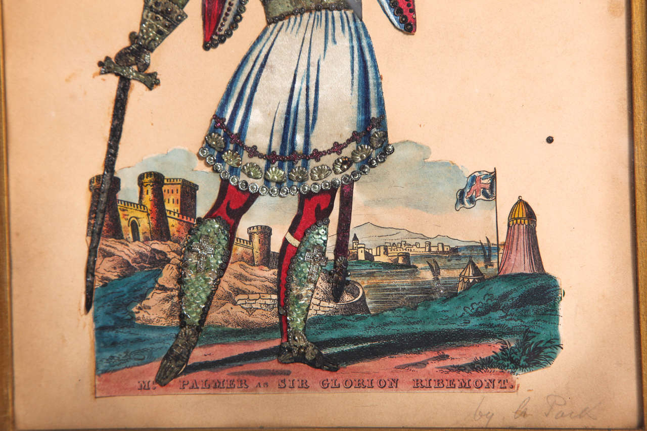 19th Century English Theatrical Tinsel Print For Sale at 1stDibs ...