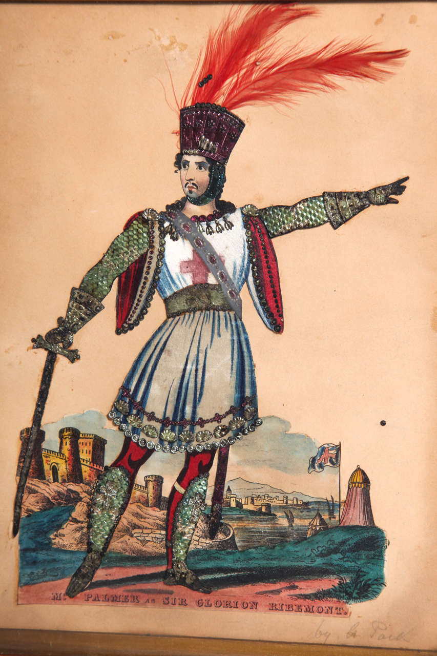19th Century English Theatrical Tinsel Print For Sale at 1stDibs ...