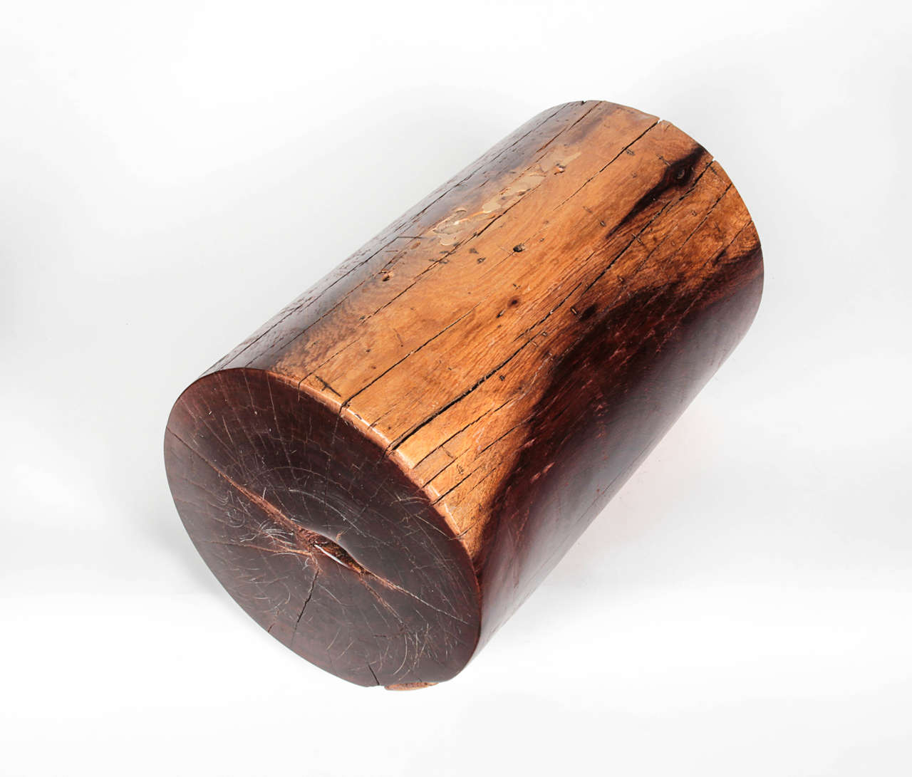 Unique Thai Wood Stool at 1stDibs
