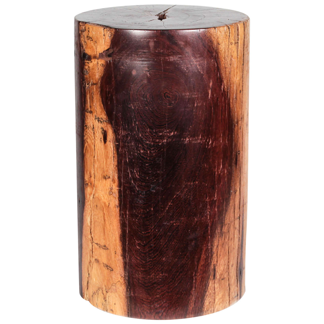 Unique Thai Wood Stool at 1stDibs