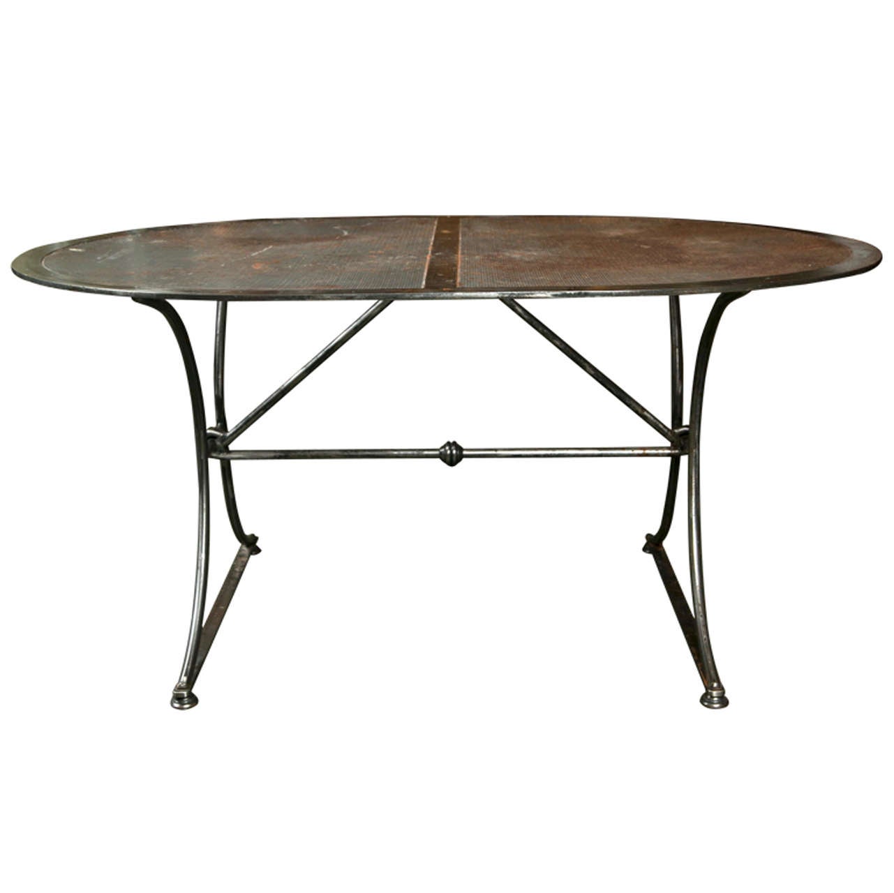 Industrial Steel Rolling Table For Sale at 1stDibs | steel rolling ...