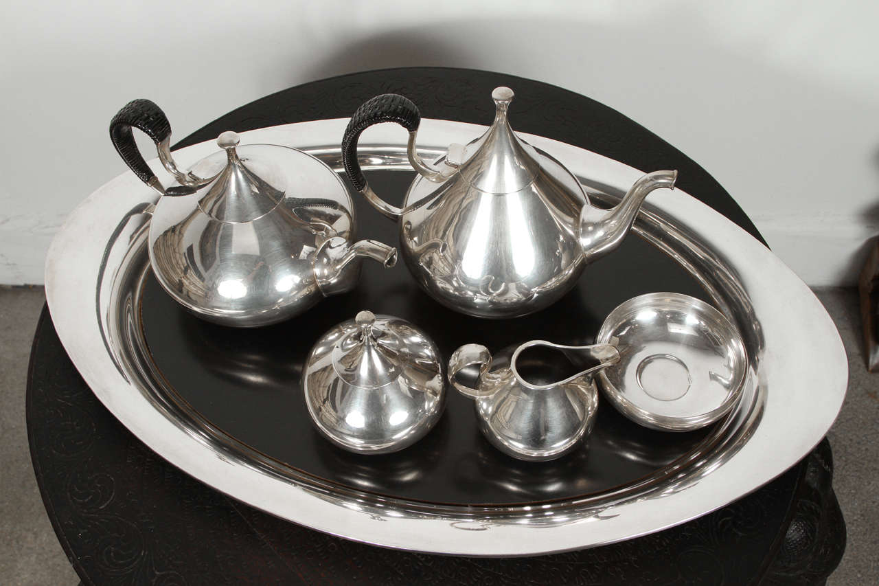 Vintage John Prip for Reed and Barton "Dimension" Tea and Coffee Set ...