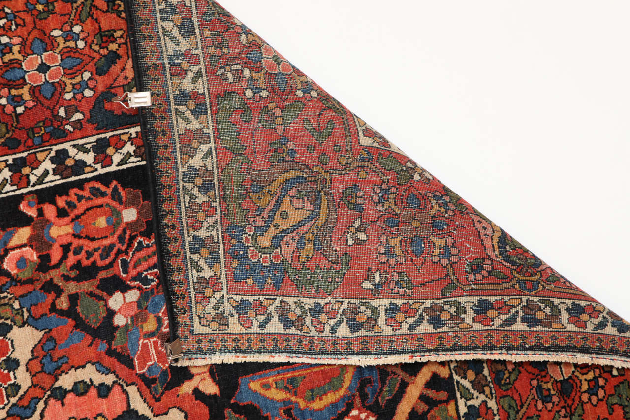 Antique 1900s Persian Bakhtiari Rug, Safavid Dynasty Design, 11x14 For ...