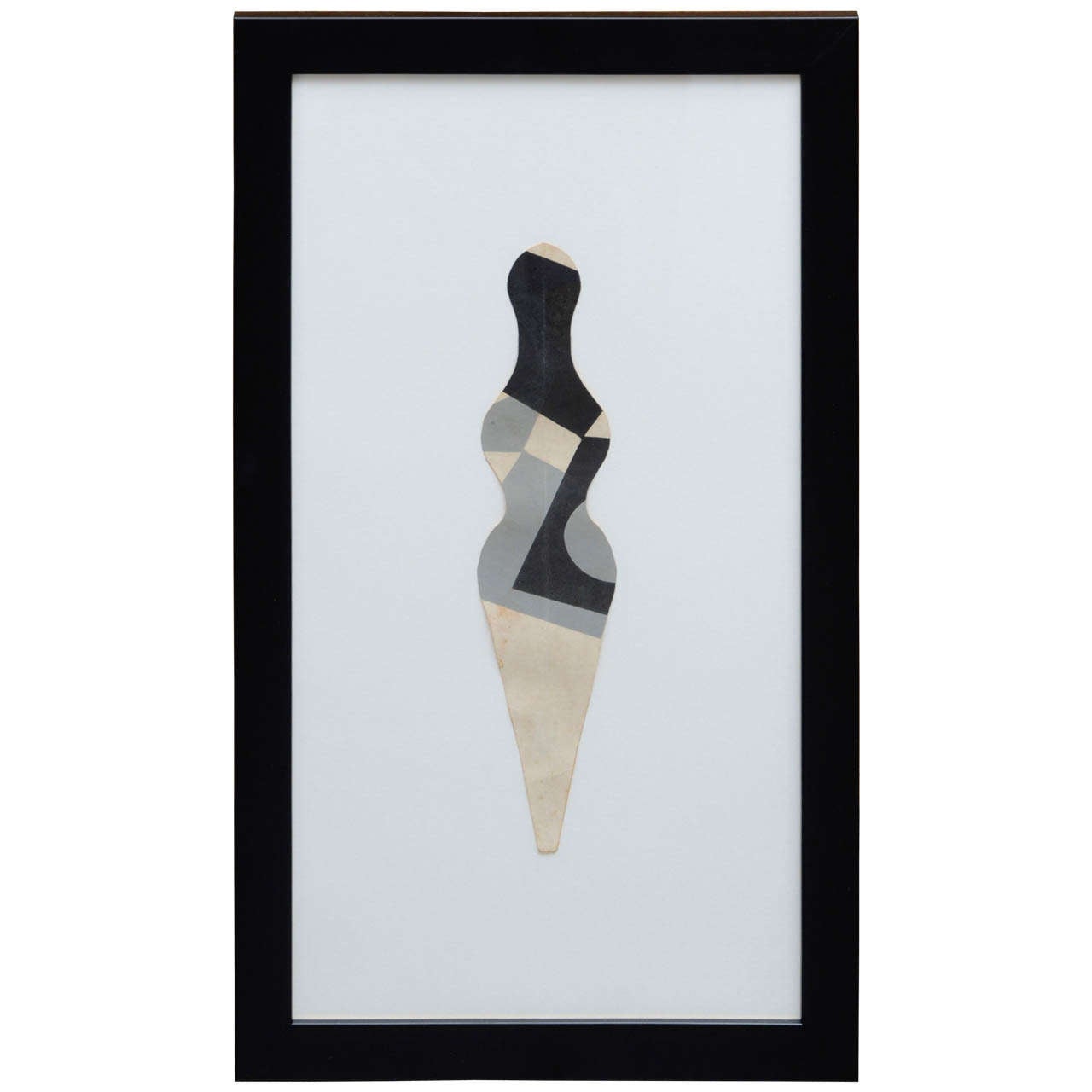 Jean Hans Arp, Doll Shaped Collage at 1stDibs | jean hans arp collage ...