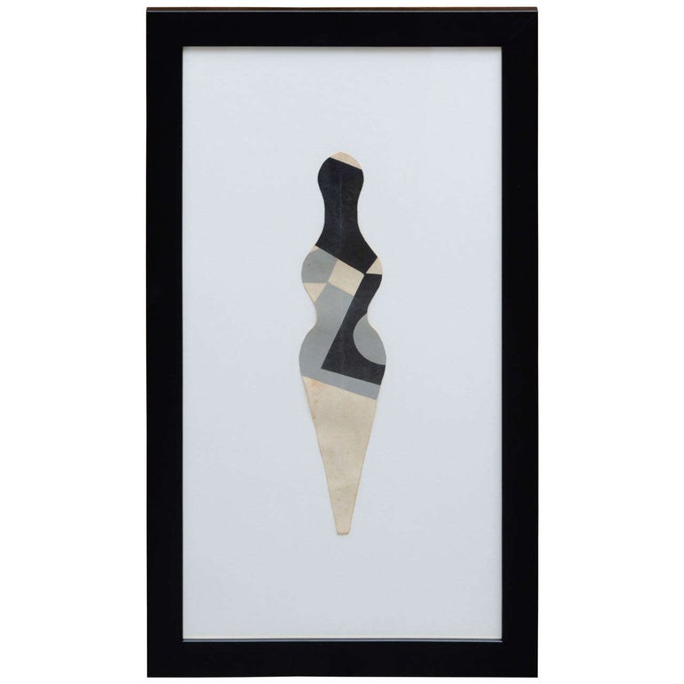 Jean Hans Arp, Doll Shaped Collage at 1stDibs | jean hans arp collage ...