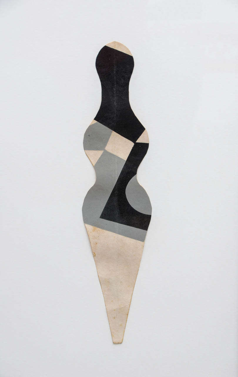 Jean Hans Arp, Doll Shaped Collage at 1stDibs | jean hans arp collage ...
