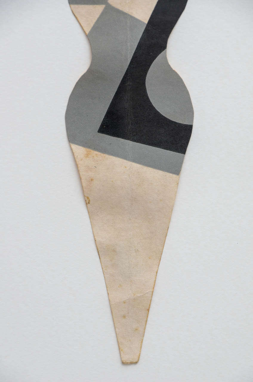 Jean Hans Arp, Doll Shaped Collage at 1stDibs | jean hans arp collage ...