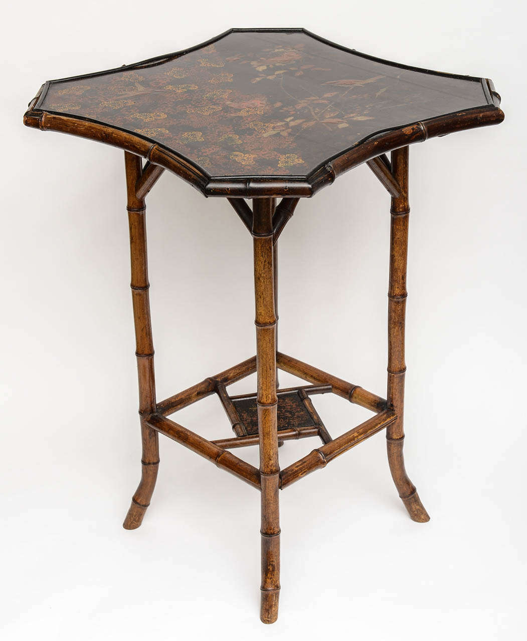 Very Unusual 19th c. English Bamboo Table at 1stDibs