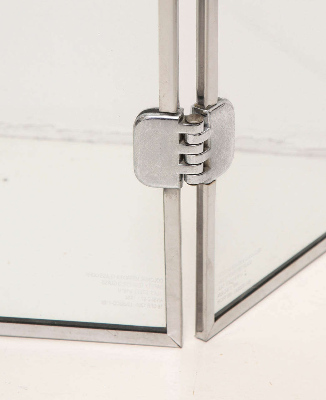 Karl Springer Folding Glass Fire Screen at 1stDibs | lucite fireplace ...