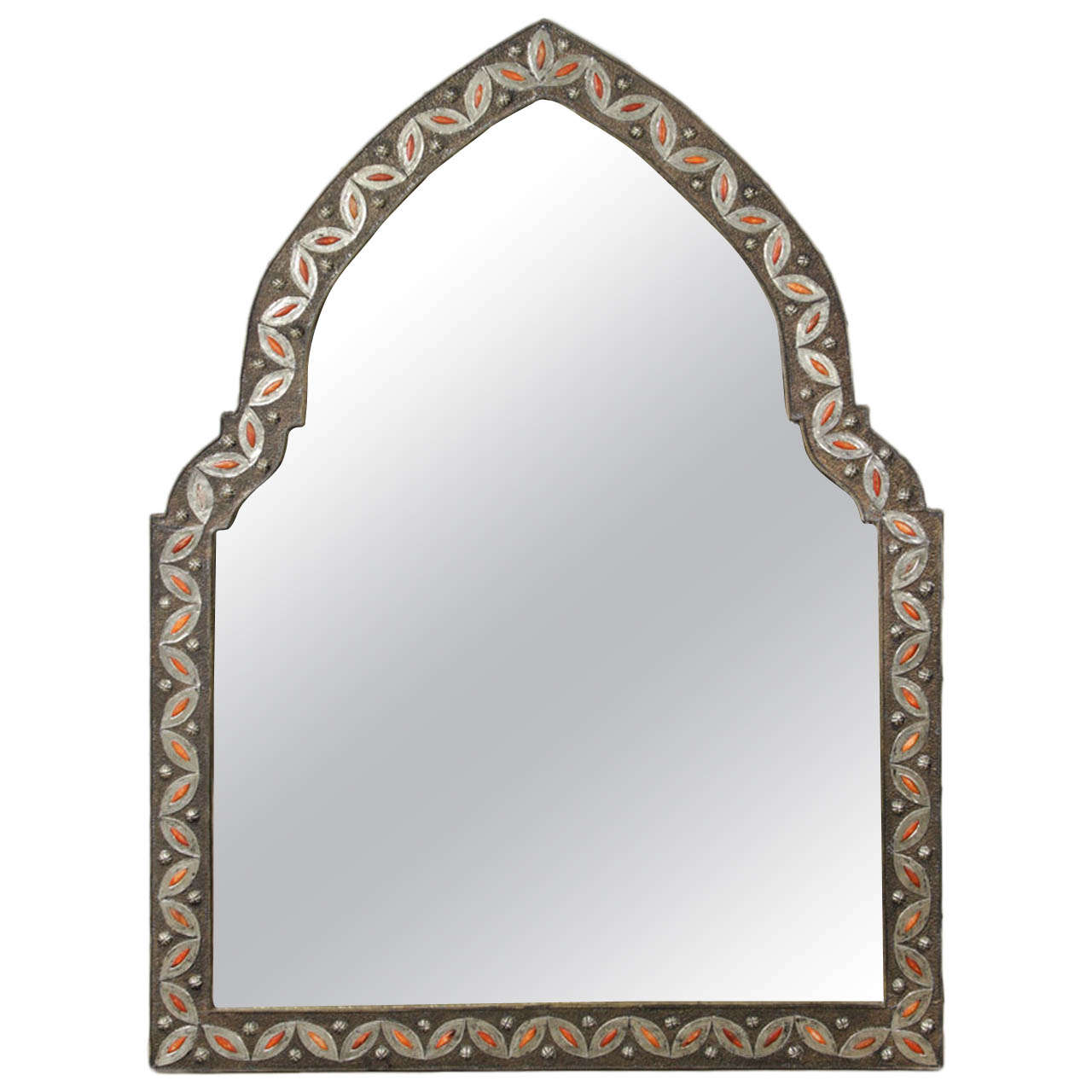 Moroccan Arch Mirror Inlaid. at 1stDibs