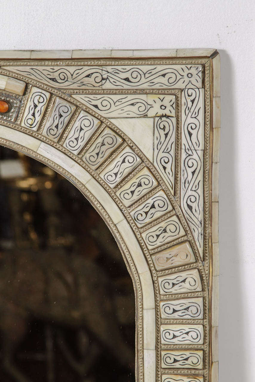Moroccan Mirror Inlaid at 1stDibs