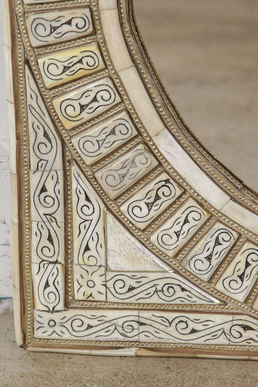 Moroccan Mirror Inlaid at 1stDibs