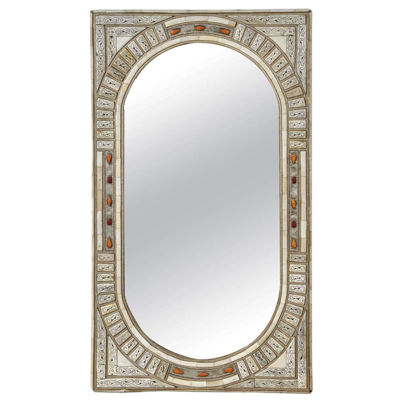 Moroccan Mirror Inlaid at 1stDibs