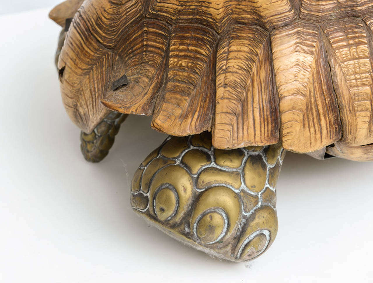 Large Vintage Turtle - Style of Bustamante For Sale at 1stDibs