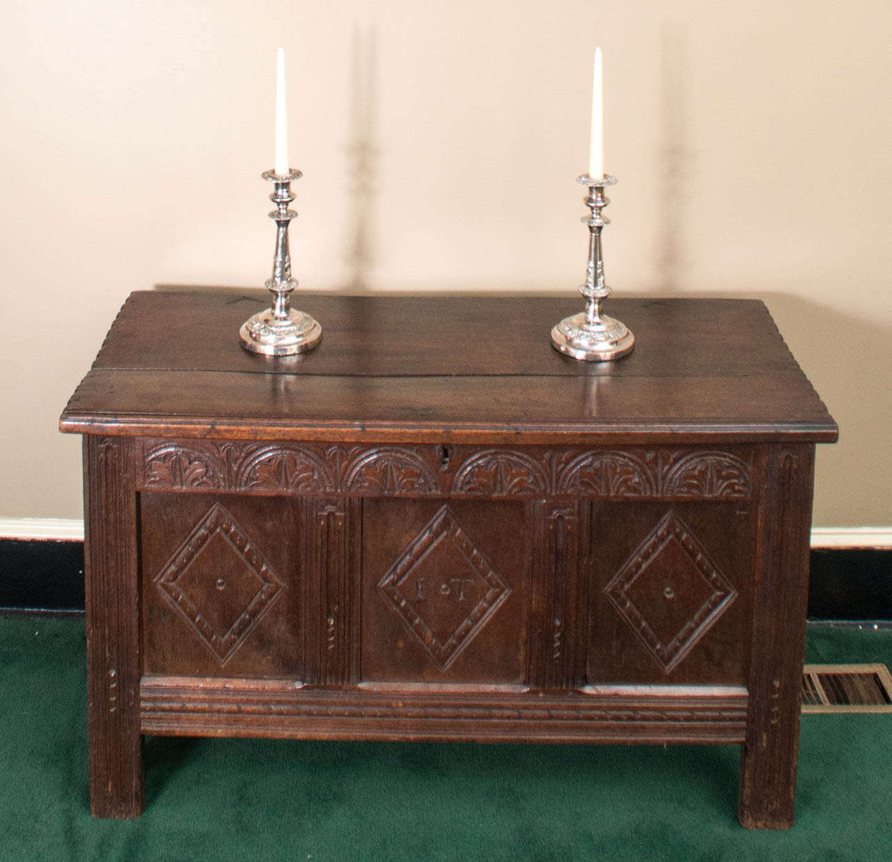 Jacobean Coffer or Chest at 1stDibs | jacobean chest