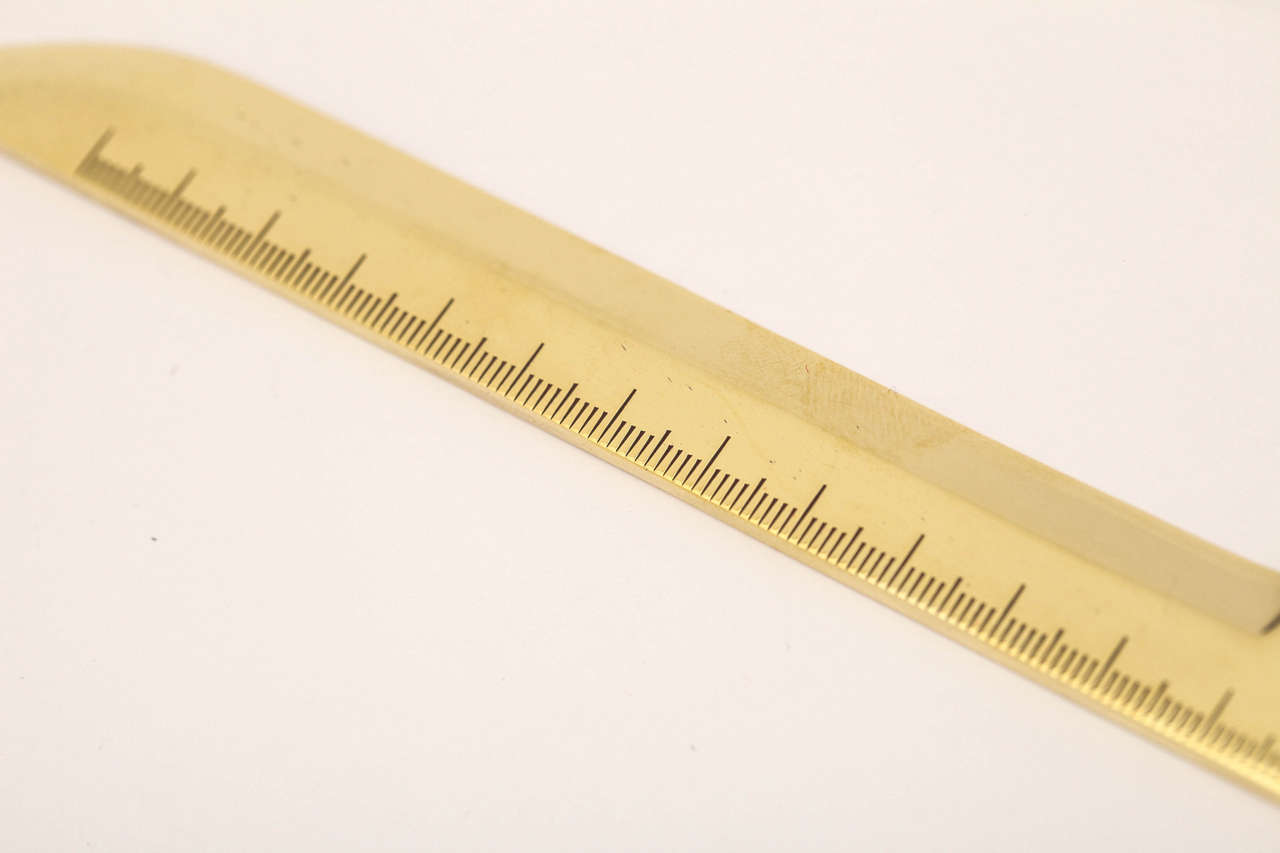Hermes Brass Ruler Letter Opener at 1stDibs | hermes letter opener ...