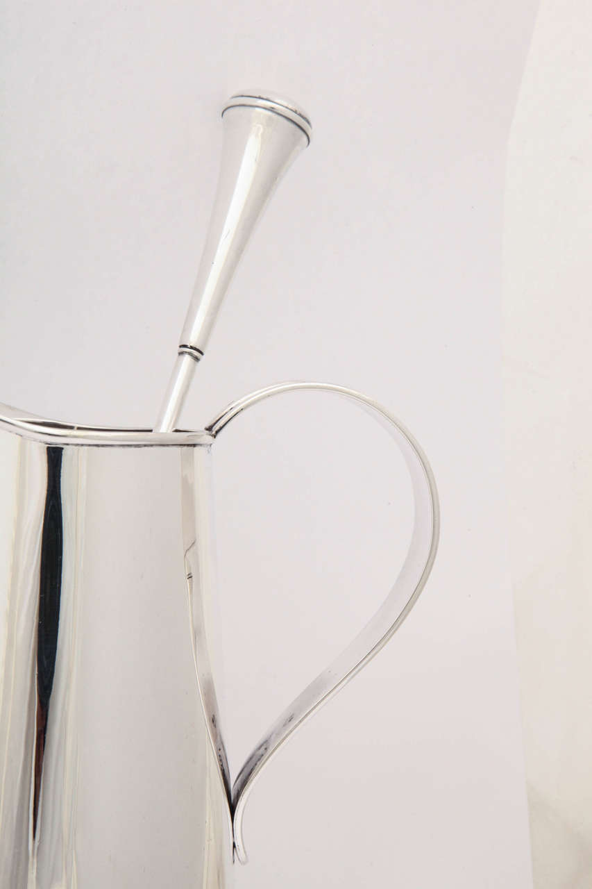 Cartier Sterling Cocktail Jug at 1stDibs