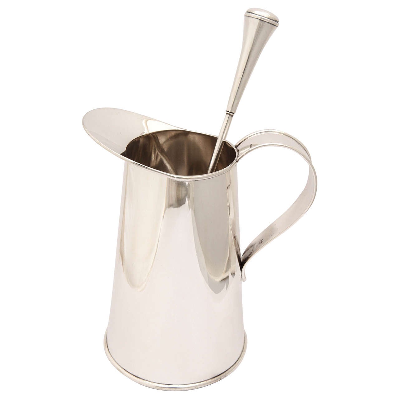 Cartier Sterling Cocktail Jug at 1stDibs