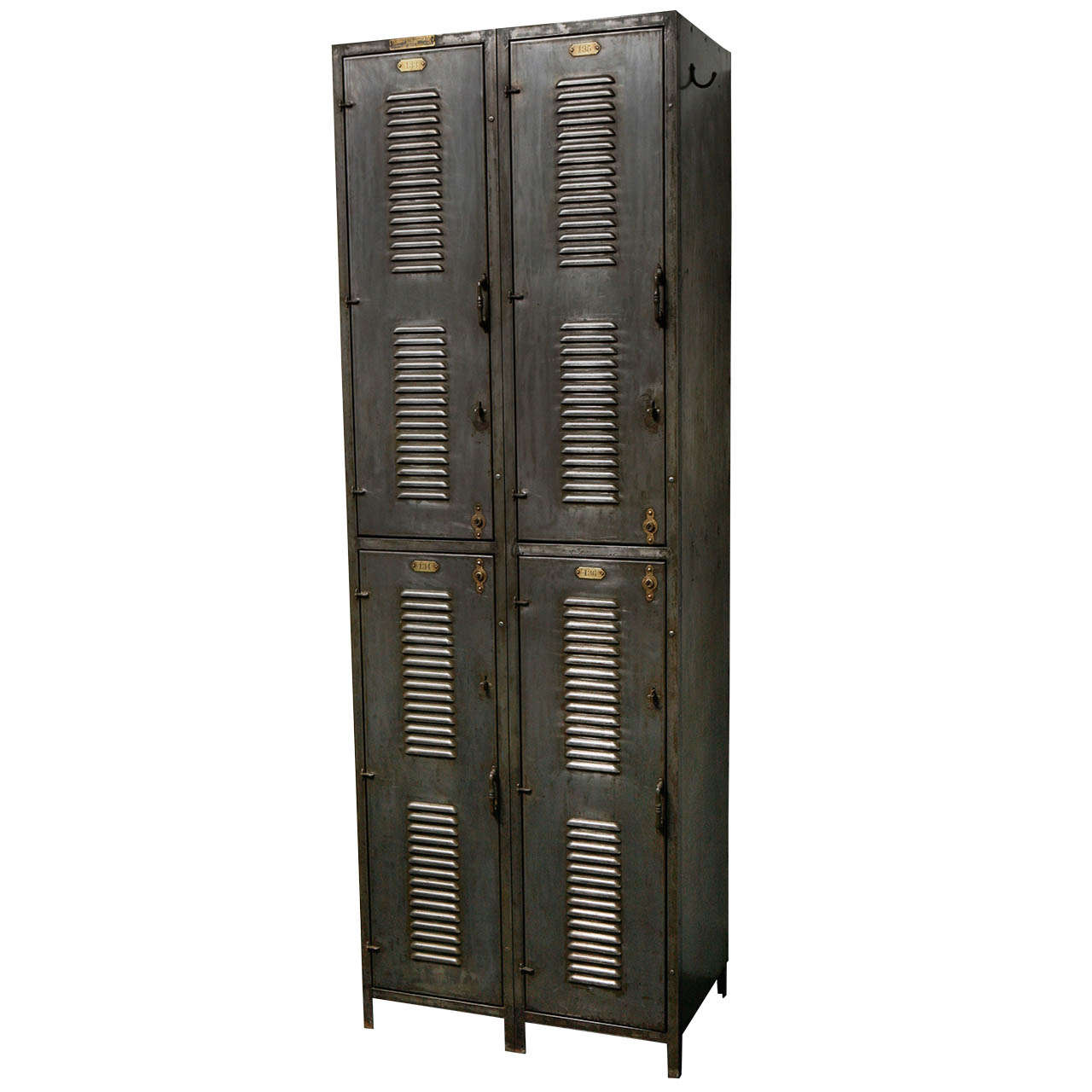 Vintage Factory Locker Set at 1stDibs