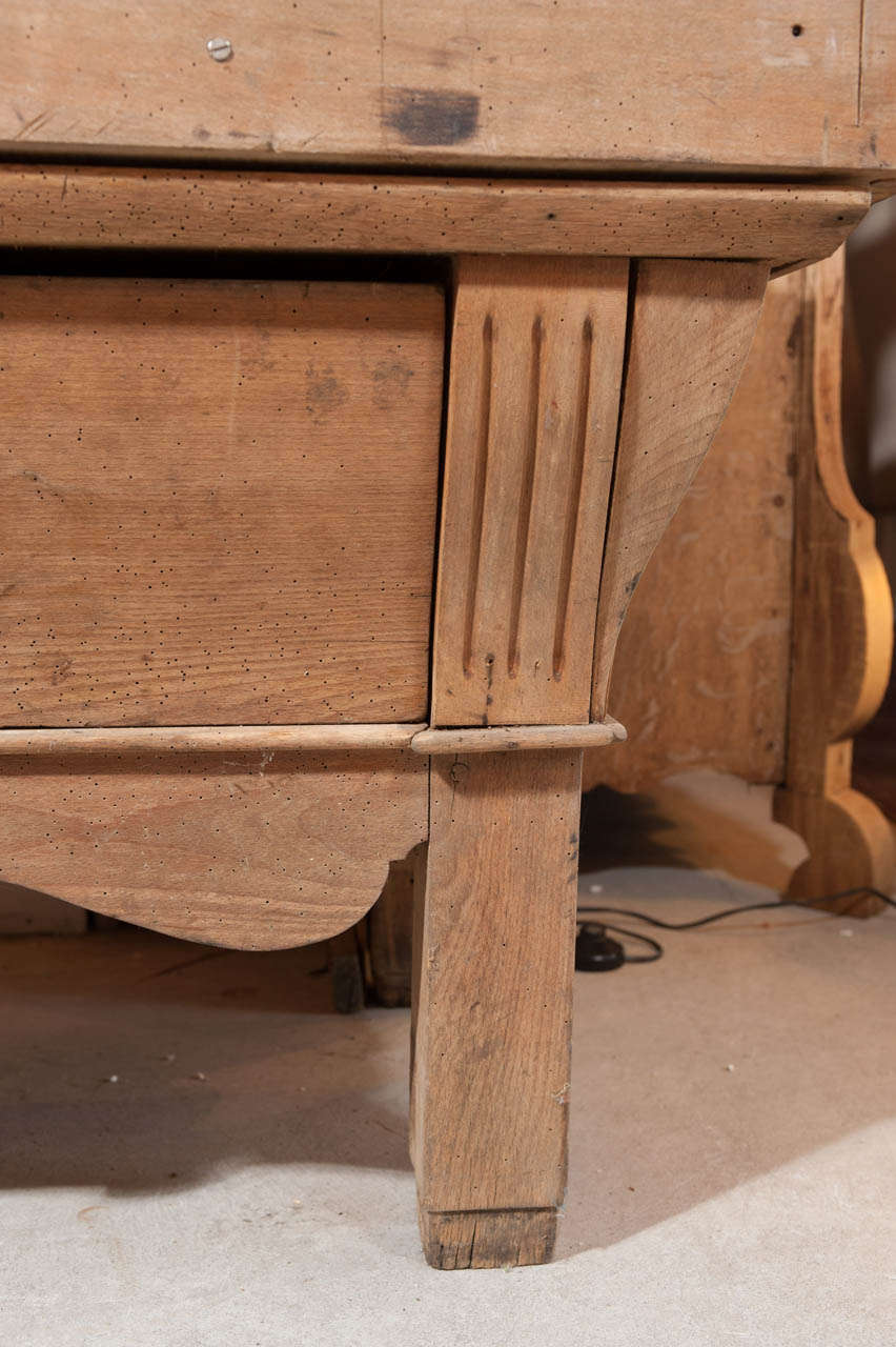 19th Century France Antique Wooden Bakers Counter circa 1860 For Sale ...