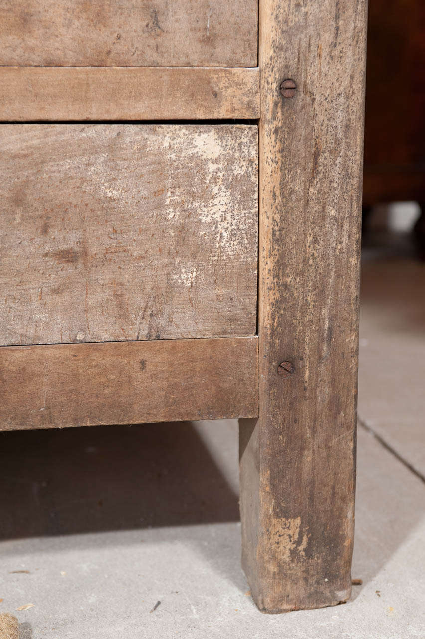 Early 20th Century Wooden Bakers Counter For Sale at 1stDibs