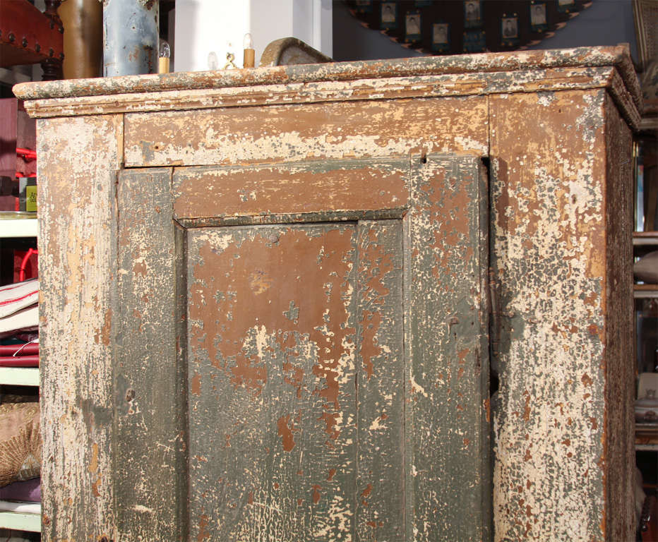primitive country cabinet at 1stDibs | primitive cabinets, primitive ...