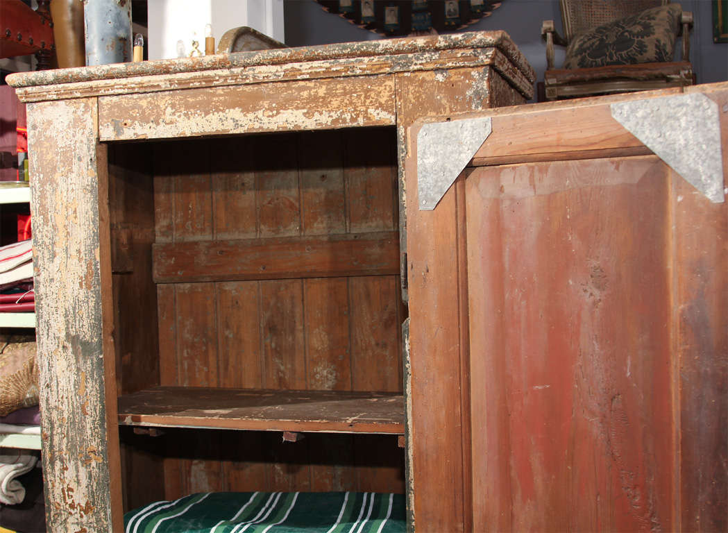 primitive country cabinet at 1stDibs | primitive cabinets, primitive ...