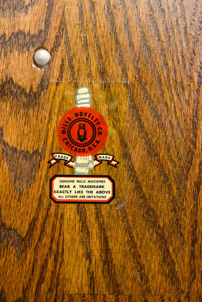 25 Cent War Eagle Mills Slot Machine, circa 1930s at 1stDibs | mills ...