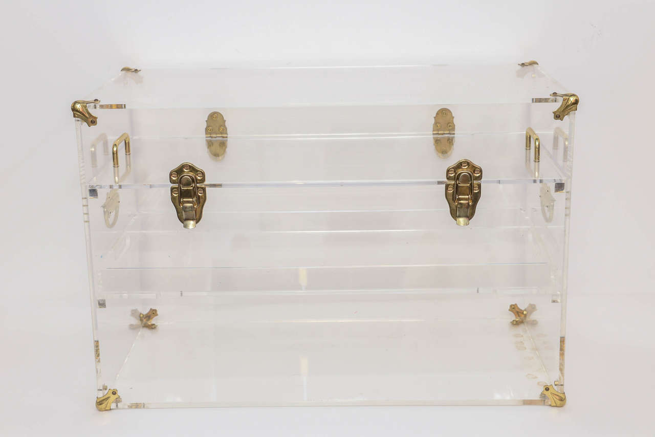 Lucite Trunk at 1stDibs