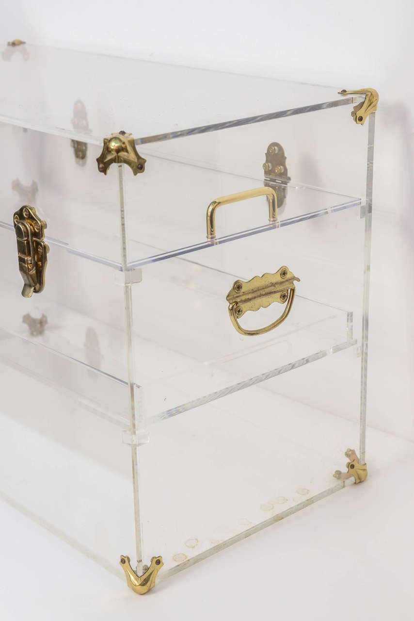 Lucite Trunk at 1stDibs