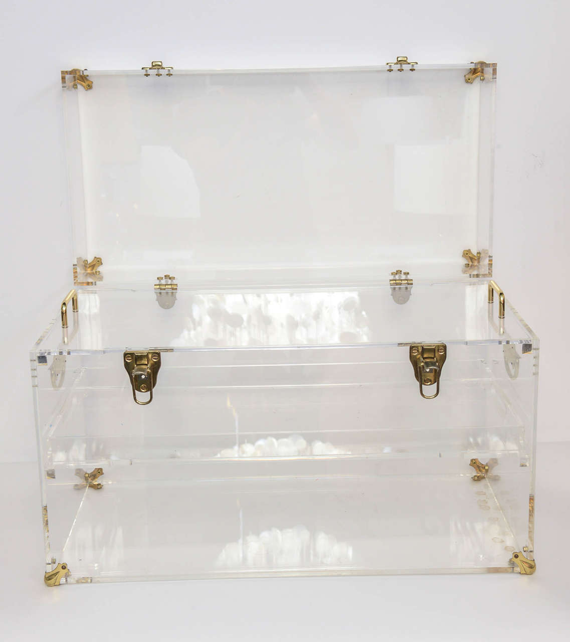 Lucite Trunk at 1stDibs