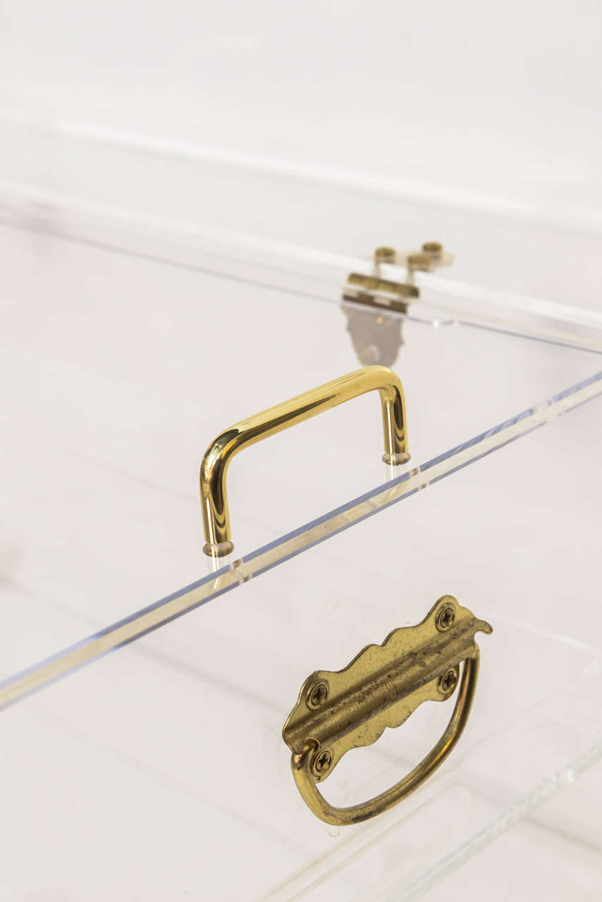 Lucite Trunk at 1stDibs