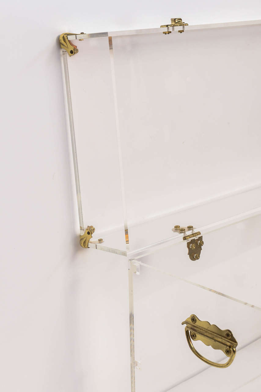 Lucite Trunk at 1stDibs