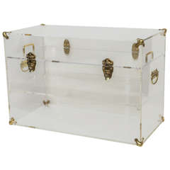 Lucite Trunk at 1stDibs