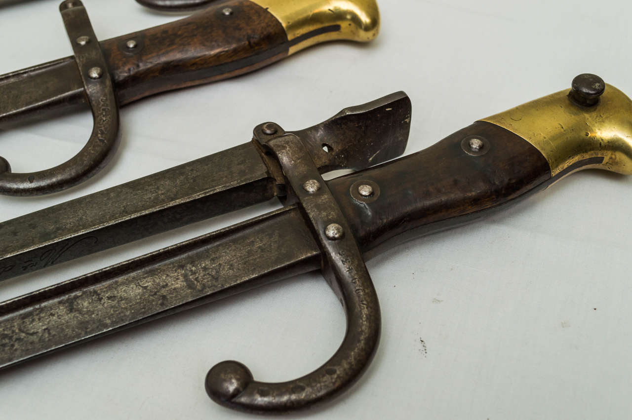 Set Of Three French Bayonet Forged Fire Tools at 1stDibs | forged in ...