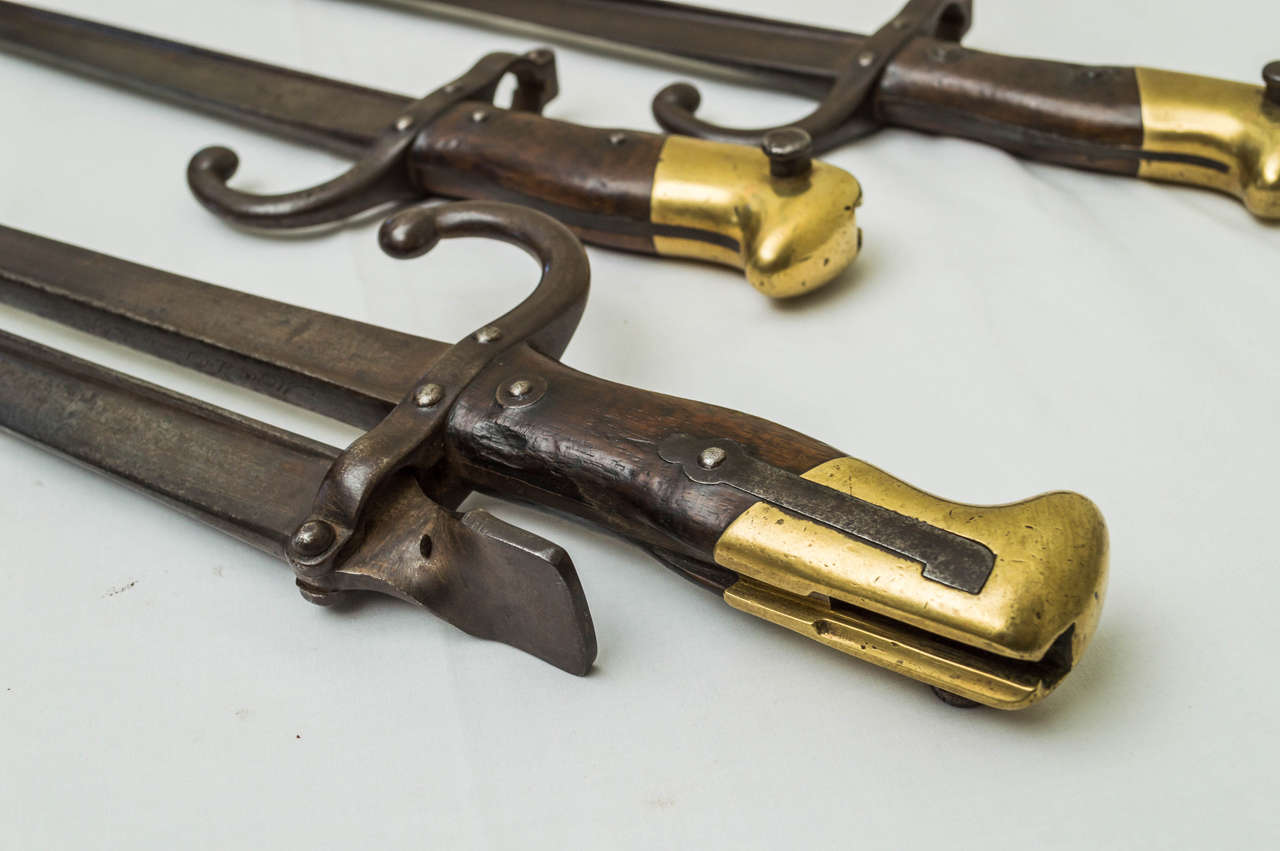 Set Of Three French Bayonet Forged Fire Tools at 1stDibs | forged in ...