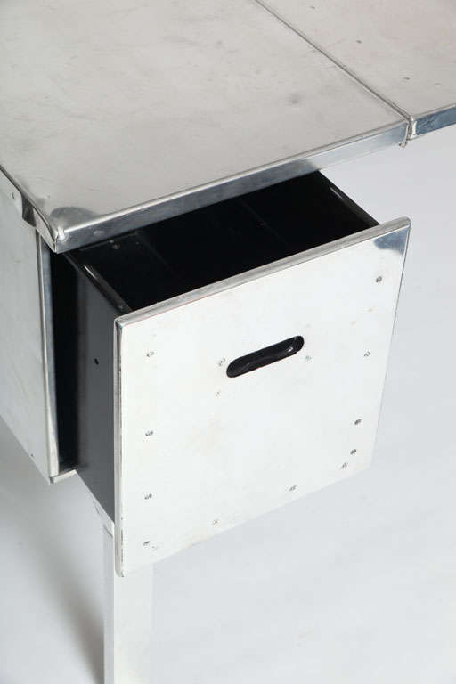 Rare WWII Steel Army Field Desk at 1stDibs | ww2 field desk for sale ...