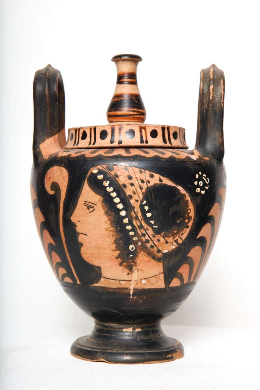 Ancient Greek South Italian Paestan Red Figure Lebes Gamikos For Sale ...