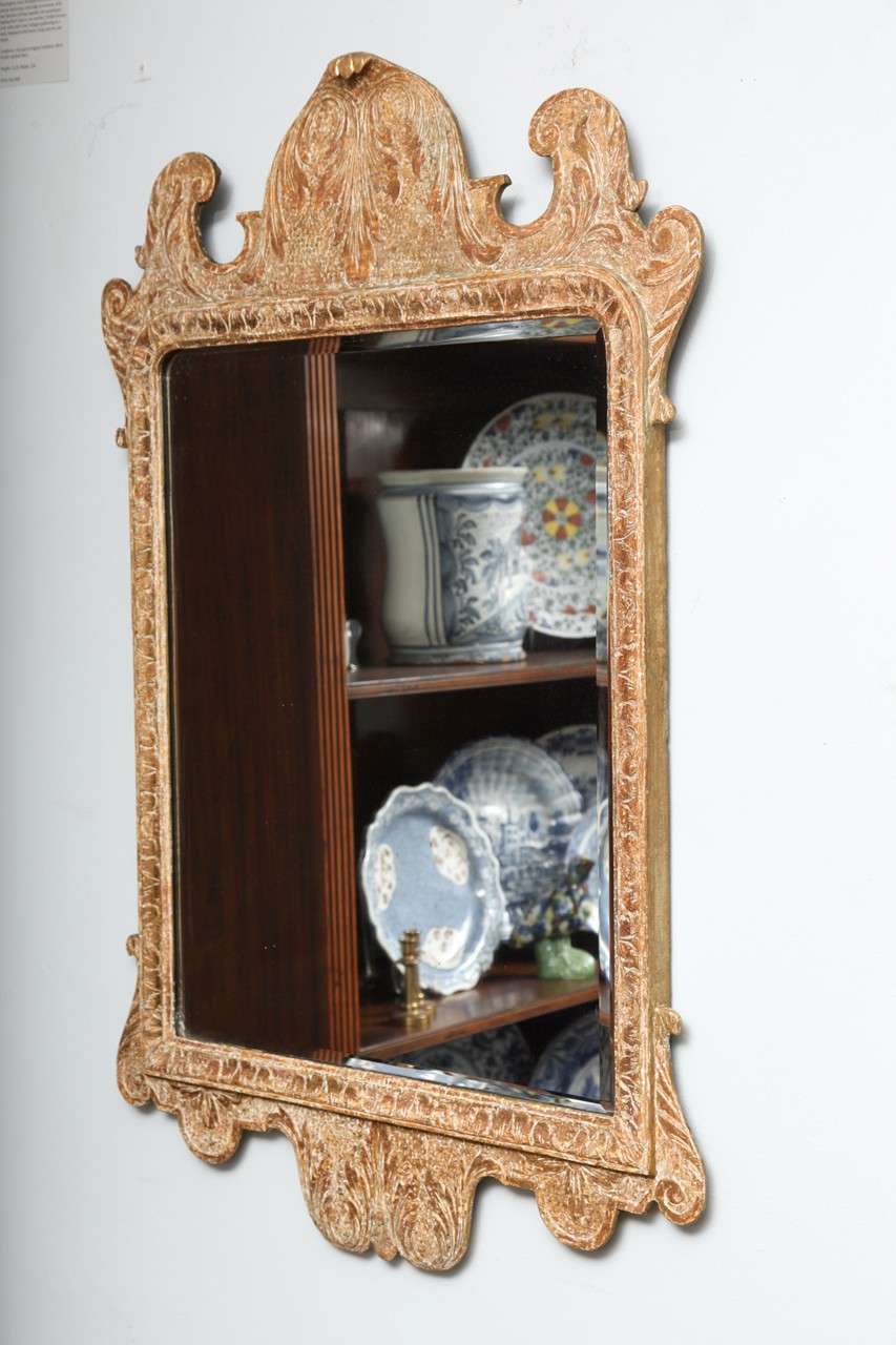 George I Carved Gesso Gilt Mirror at 1stDibs | gilt gesso, gesso mirror