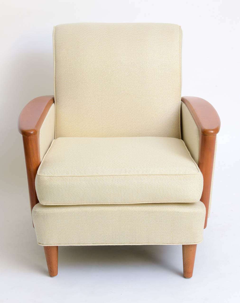 1941 Streamline Modern Lounge Chair by Heywood Wakefield at 1stDibs